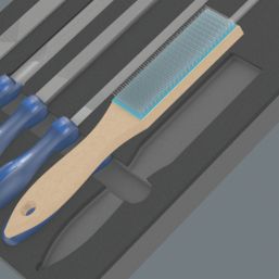 Wera Mixed File Set 9783 in Foam Insert 1 6 Pcs - Screwfix