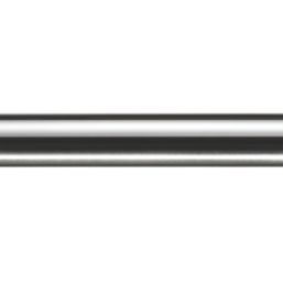 Croydex Straight Flexi-Fix Shower Rod Stainless Steel Chrome 2300mm ...