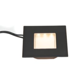 VEW Strata Recessed Square LED Kitchen Plinth Light Black 0.18W 15lm ...