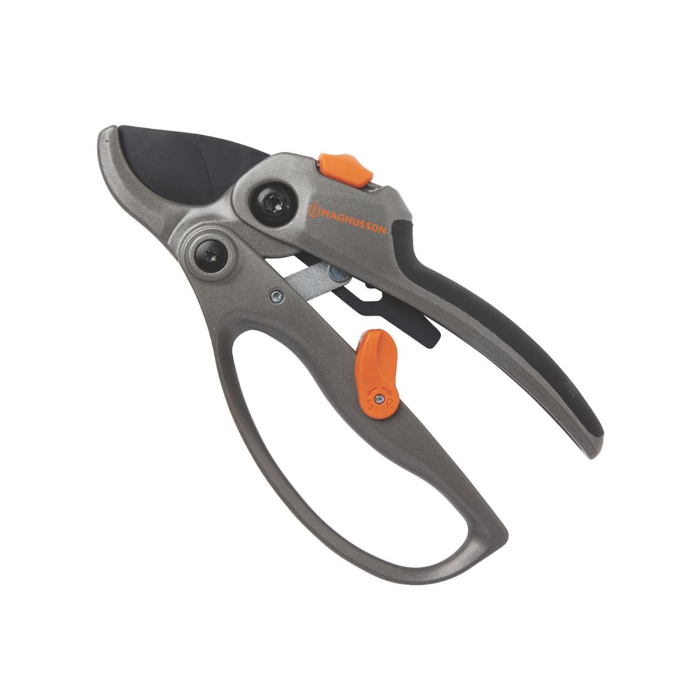 Magnusson Anvil Secateurs 7 3 4 195mm Screwfix