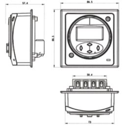 Greenbrook T105A-SCR Digital Timer - Screwfix