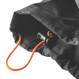 Scruffs Worker Jacket Black/Graphite Large 44" Chest - Screwfix