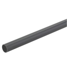 Deta TTE Round uPVC Black Conduit 25mm x 2m - Screwfix