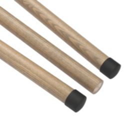 Rothley Hardwood Handrail Kit Natural Driftwood 3600mm - Screwfix
