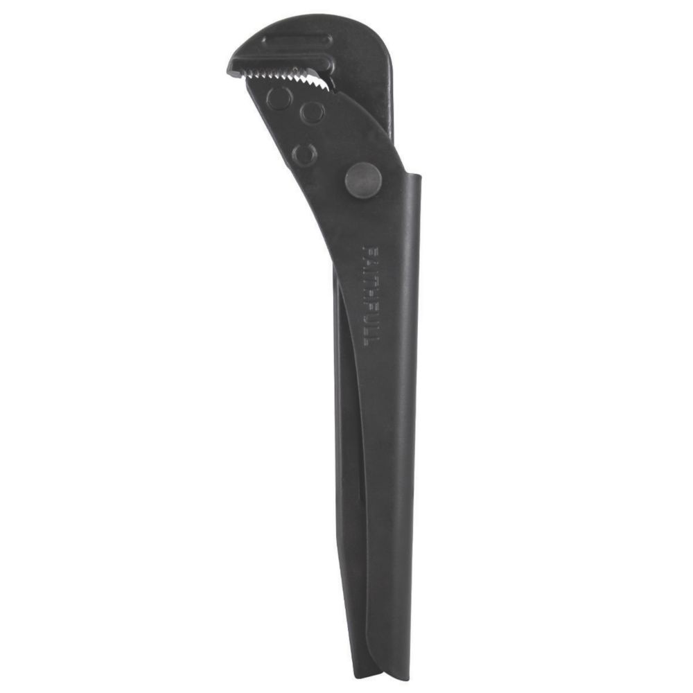 Faithfull FAIPWLA12 Lever Action Pipe Wrench 1mm-60mm - Screwfix