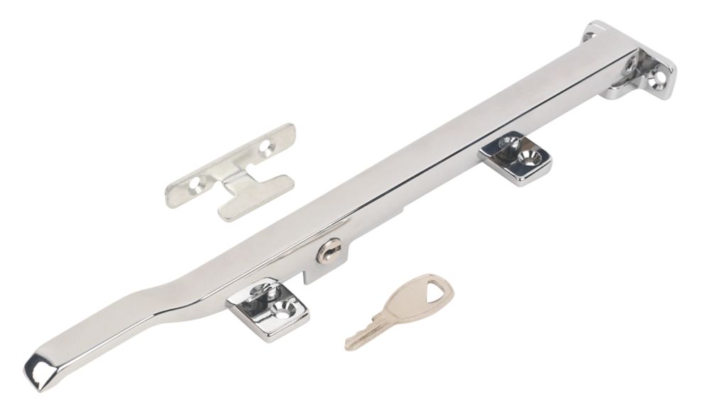 Smith & Locke Modern Locking Casement Stay Polished Chrome 260mm ...