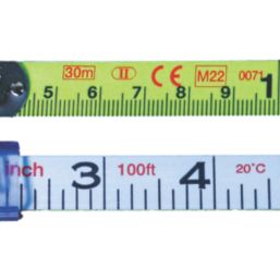 Komelon Contractor 30m Tape Measure - Screwfix