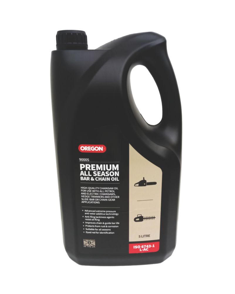 Oregon 90005 Chainsaw Chain Oil 5Ltr - Screwfix