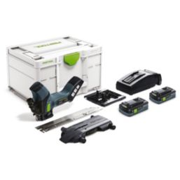Festool ISC 240 18V 2 x 4.0Ah Li-Ion Airstream Li-High Power Brushless ...