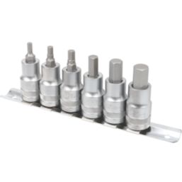 Magnusson 1/2" Drive Socket Rail Set 6 Pieces - Screwfix
