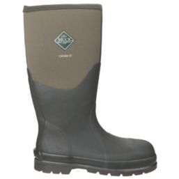 Muck Boots Chore Classic Size 10 Moss Steel Toe Cap Safety Wellies ...