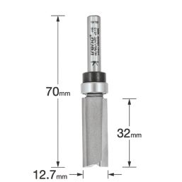 Trend 46/96X1/4TC 1/4" Straight Guided Profiler Cutter 12.7mm x 32mm ...