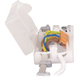 Vimark 30A Chocbox 2 Connector Box 125 x 54 x 31mm Translucent - Screwfix