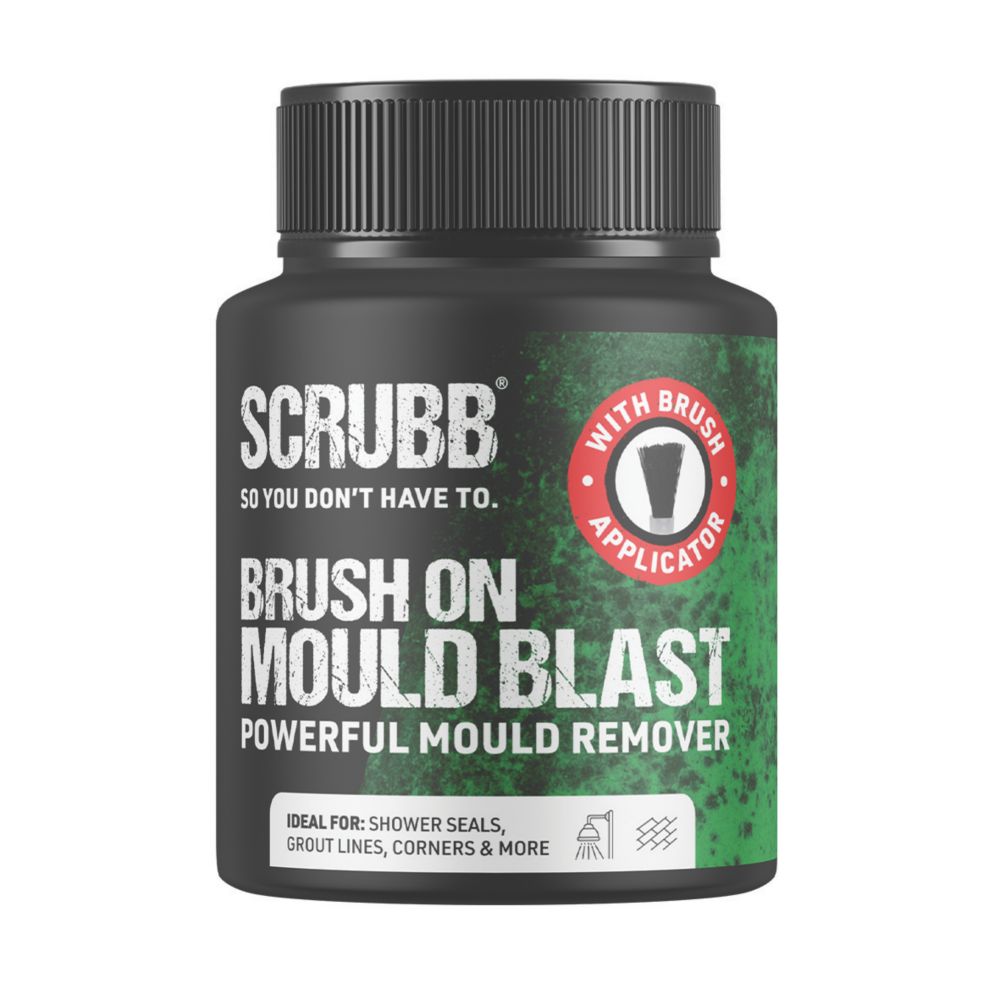 Scrubb Blast Off Mould Remover Gel With Brush Mildew Stain Remover ...