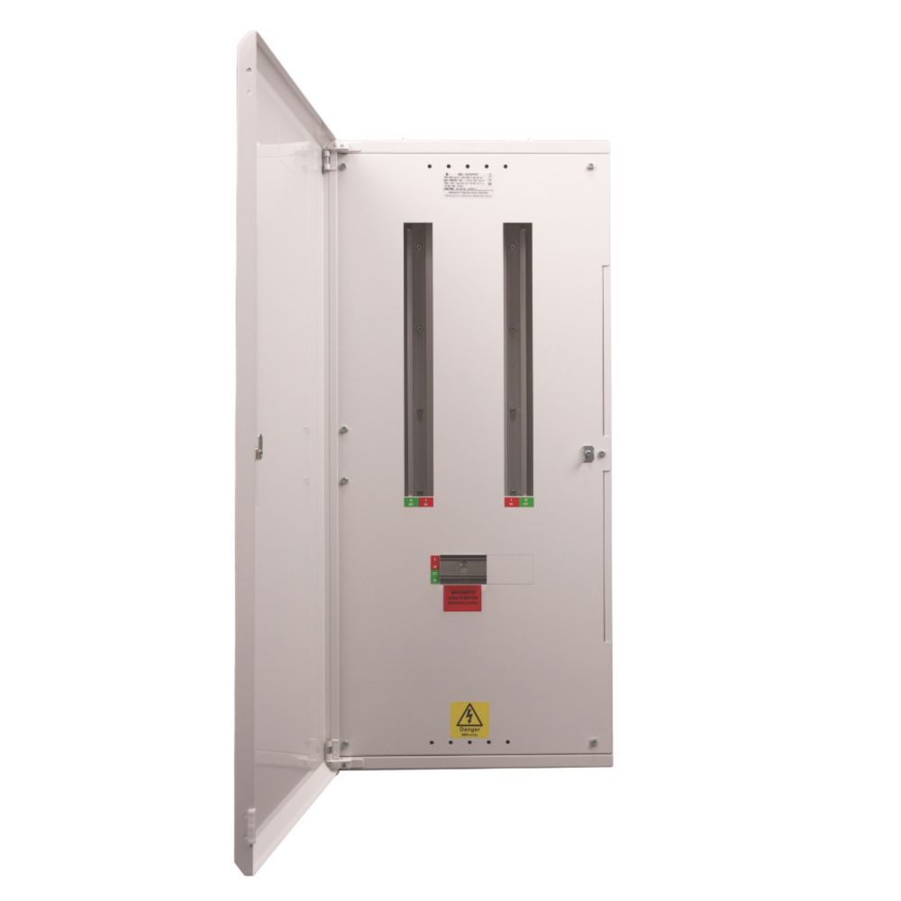 MK Sentry 16-Way Non-Metered 3-Phase Type A Distribution Board - Screwfix