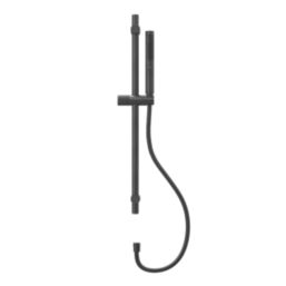 Swirl Gallen Shower Kit Matt Black - Screwfix