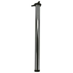 Hafele Table Leg Polished Chrome-Plated 870mm - Screwfix