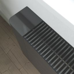Ximax 600mm x 1080mm 4184BTU Black Type 22 LST Convector Radiator ...
