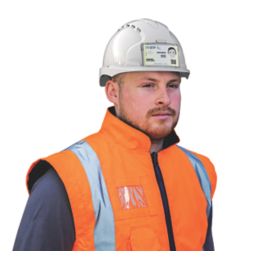 JSP EVO2 Badge Safety Helmet White - Screwfix