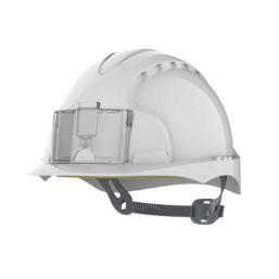 JSP EVO2 Badge Safety Helmet White - Screwfix