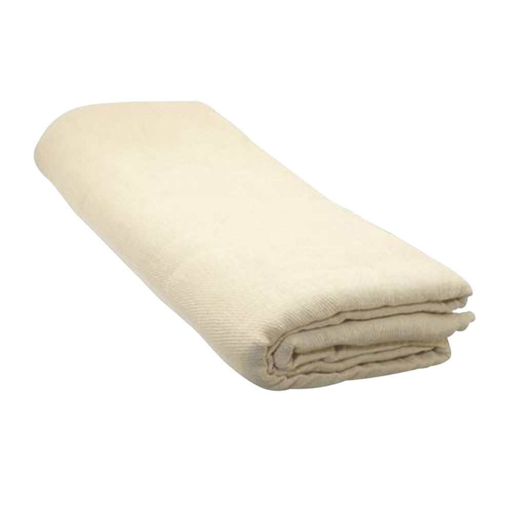 Heavy Duty Cotton Twill Dust Sheet 12' x 12' - Screwfix