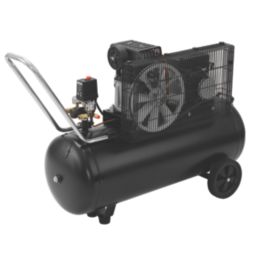 Draper 31254 100Ltr Brushless Electric Belt-Driven Air Compressor 230V ...