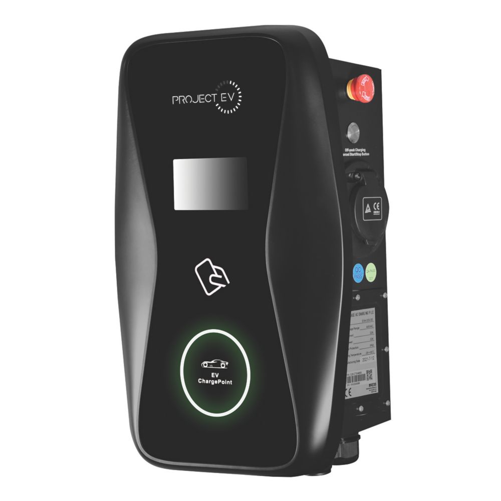 Project EV RFID 1 Port 22kW 3-Phase Mode 3 Type 2 Socket Electric ...