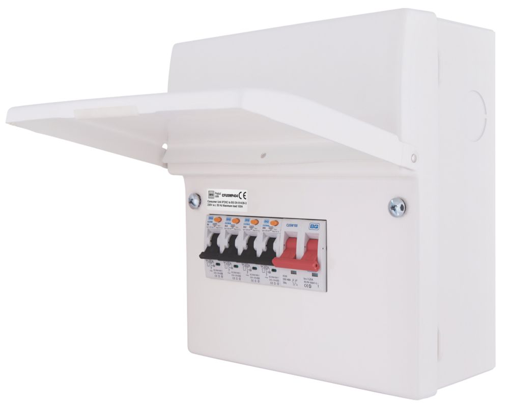 British General Populated Consumer Units | Screwfix.com