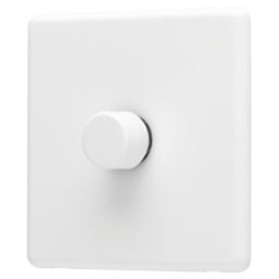 Arlec 1-Gang 2-Way LED Dimmer Switch White - Screwfix