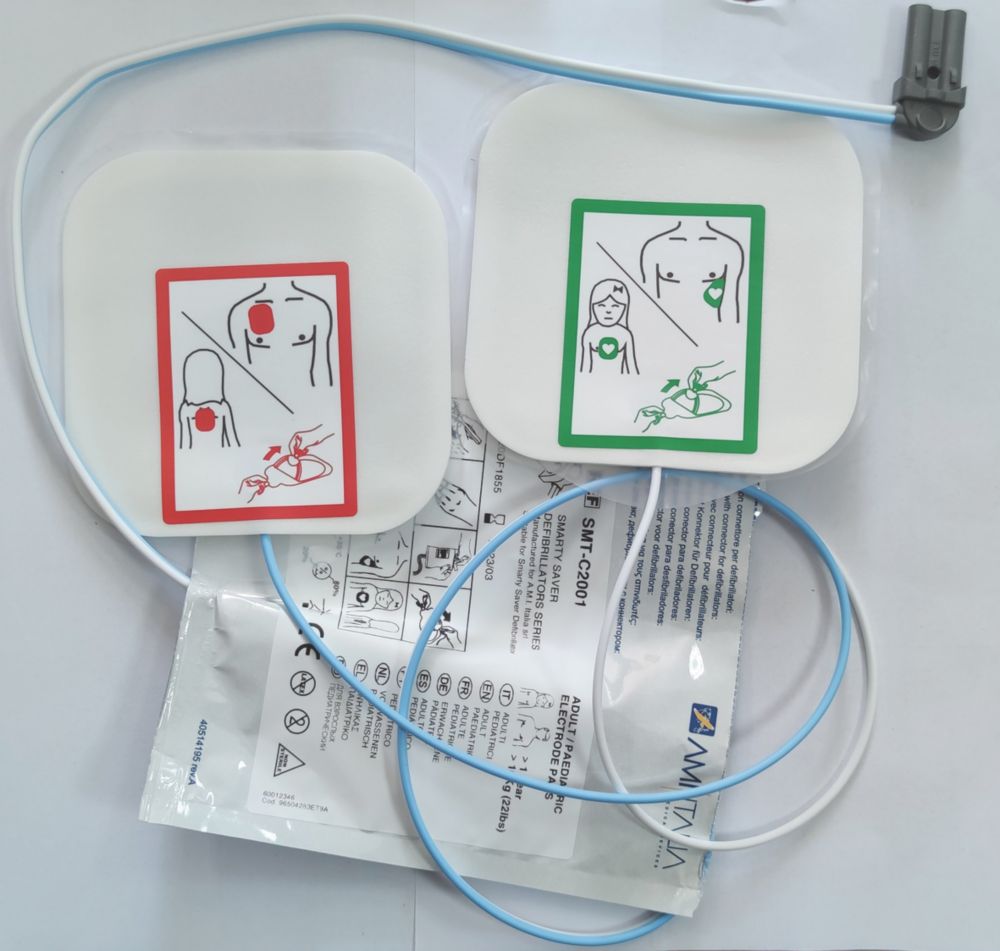 Wallace Cameron Smarty Saver Adults & Children Defibrillator Pads 2 ...
