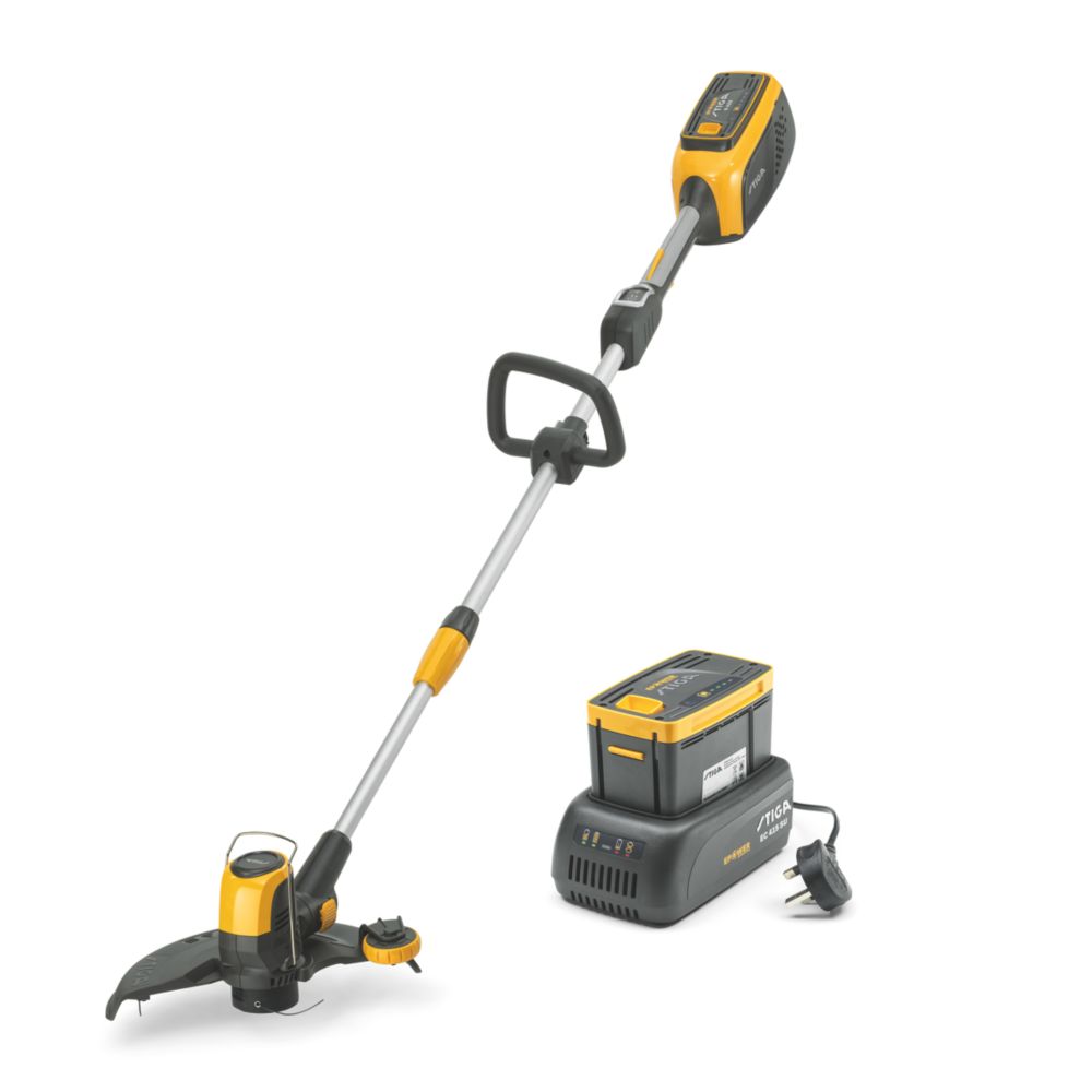Stiga GT 500e 48V 1 x 2.0Ah Li-Ion E-Power Cordless Grass Trimmer ...