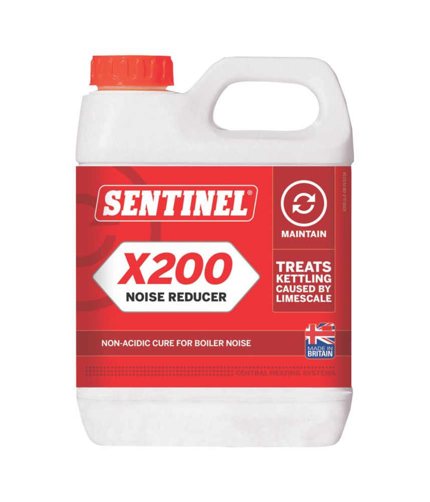Sentinel X200 Boiler Noise Reducer 1Ltr | Boiler Silencer | Screwfix.com