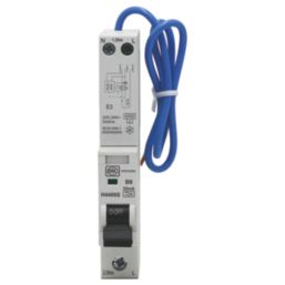 MK Sentry 6A 30mA Type A 1+N B Curve AFDD with RCBO - Screwfix
