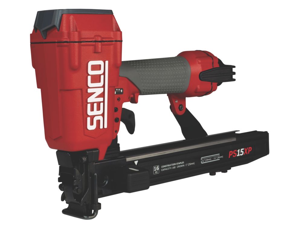 Senco PS15XP-P 38mm Wide Crown Air Stapler | Nail Guns | Screwfix.com