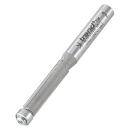 Trend 46/07X1/4TC 1/4" Straight Guided 90° Trimmer 6.3mm x 25.4mm ...