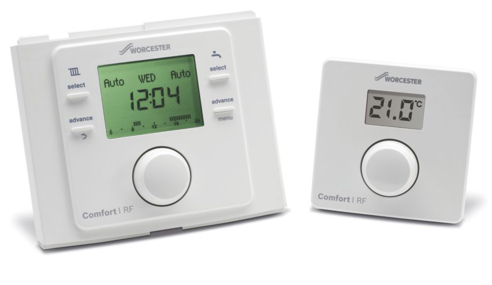 Worcester Bosch 7733600001 Comfort I Wireless Room Thermostat & Plug-In ...