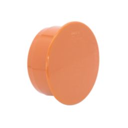 FloPlast Underground Socket Plug 110mm - Screwfix