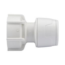 Hep2O Hand-Titan Plastic Push-Fit Straight Keyless Tap Connector 15mm x ...