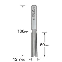 Trend 3/83X1/2TC 1/2" Straight Cutter 12.7mm x 50mm - Screwfix