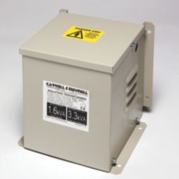 Carroll & Meynell 3300VA Intermittent Step-Down Isolation Transformer ...