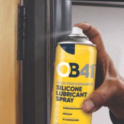 OB41 Silicone Lubricating Spray 400ml - Screwfix