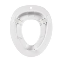 Yalu Toilet Seat Reducer Polypropylene White - Screwfix