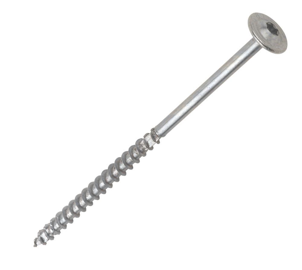 Spax TX Flange Self Drilling Timber Screws 8mm x 160mm 50 Pack - Screwfix