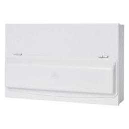 MK Sentry 16-Module 8-Way Populated Dual RCD Consumer Unit with SPD ...