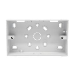 Deta TTE 2-Gang Surface Pattress Box 32mm - Screwfix