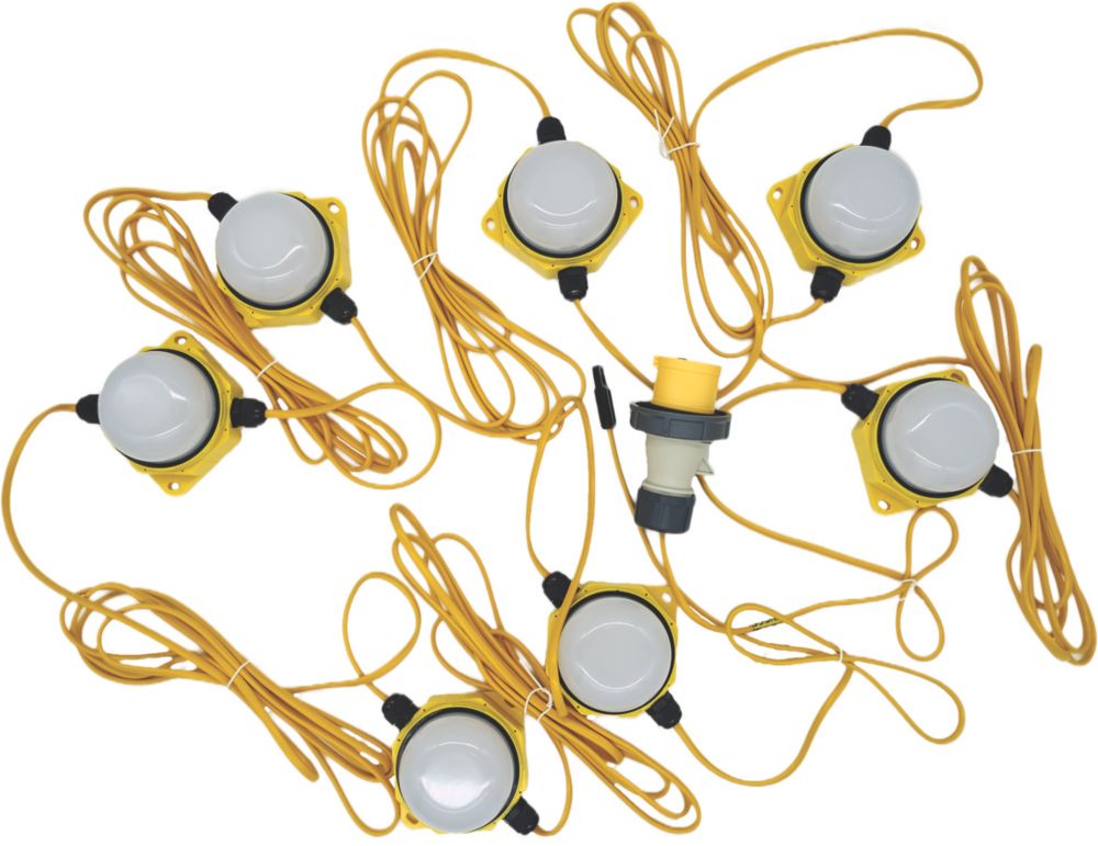 Briticent 20m LED Festoon Lighting Chain 70W 1200lm 110V - Screwfix