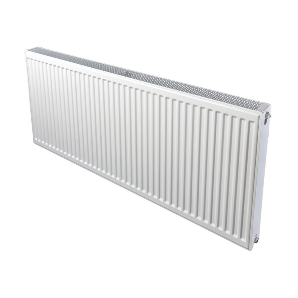 Stelrad 600mm x 1400mm 7988BTU White Type 22 Convector Radiator - Screwfix
