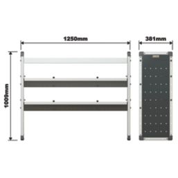 Van Guard Universal Trade Van Racking Unit (1 Straight & 2 Angled ...