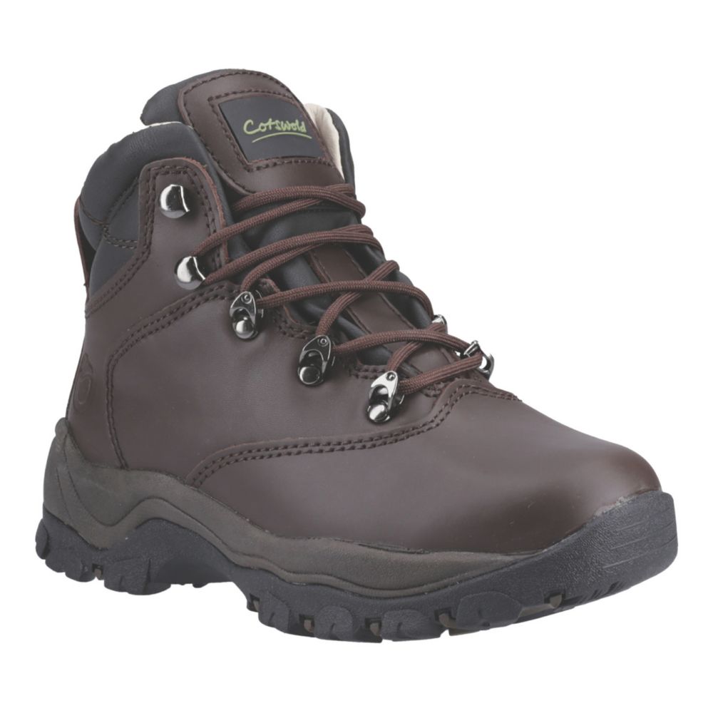 Cotswold Winstone Size 4 Womens Brown Waterproof Non Safety Work Boots ...