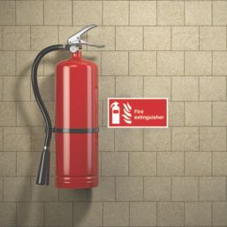 Essentials Non Photoluminescent "Fire Extinguisher" Sign 100mm x 200mm ...